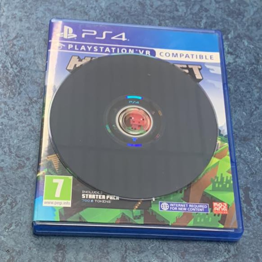 Used Sony PlayStation 4 VR Game Minecraft - Own4Less